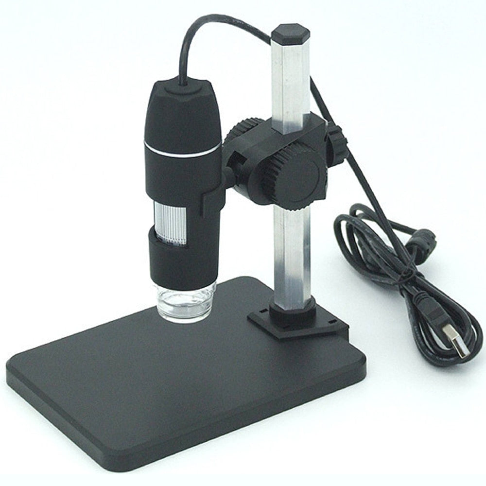 Smars® HD 1920x1080P USB Digital Microscope 1000X 8 LED 2MPEndoscopeMa ...