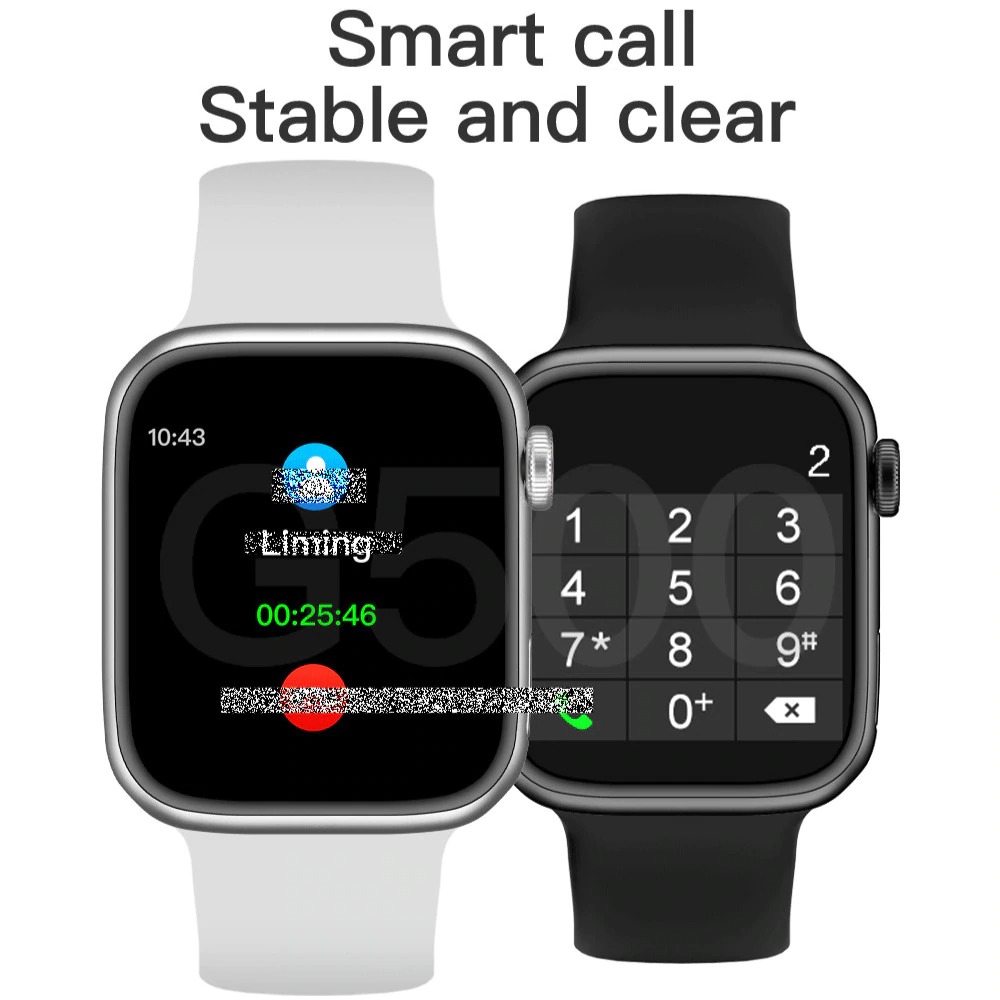 G500 Smart Watch Sports Fitness Bluetooth Call Body Temperature ECG ...