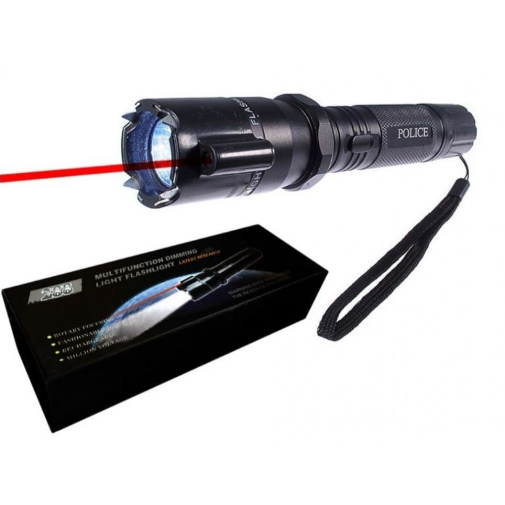 Smars 288 Type Super voltage Self-defense Stun Gun With laser Light ...