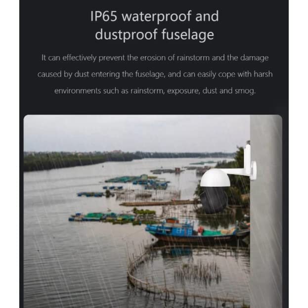 smars® 4G SIM Security PTZ IP Camera WiFi Outdoor Speed Dome Wireless ...