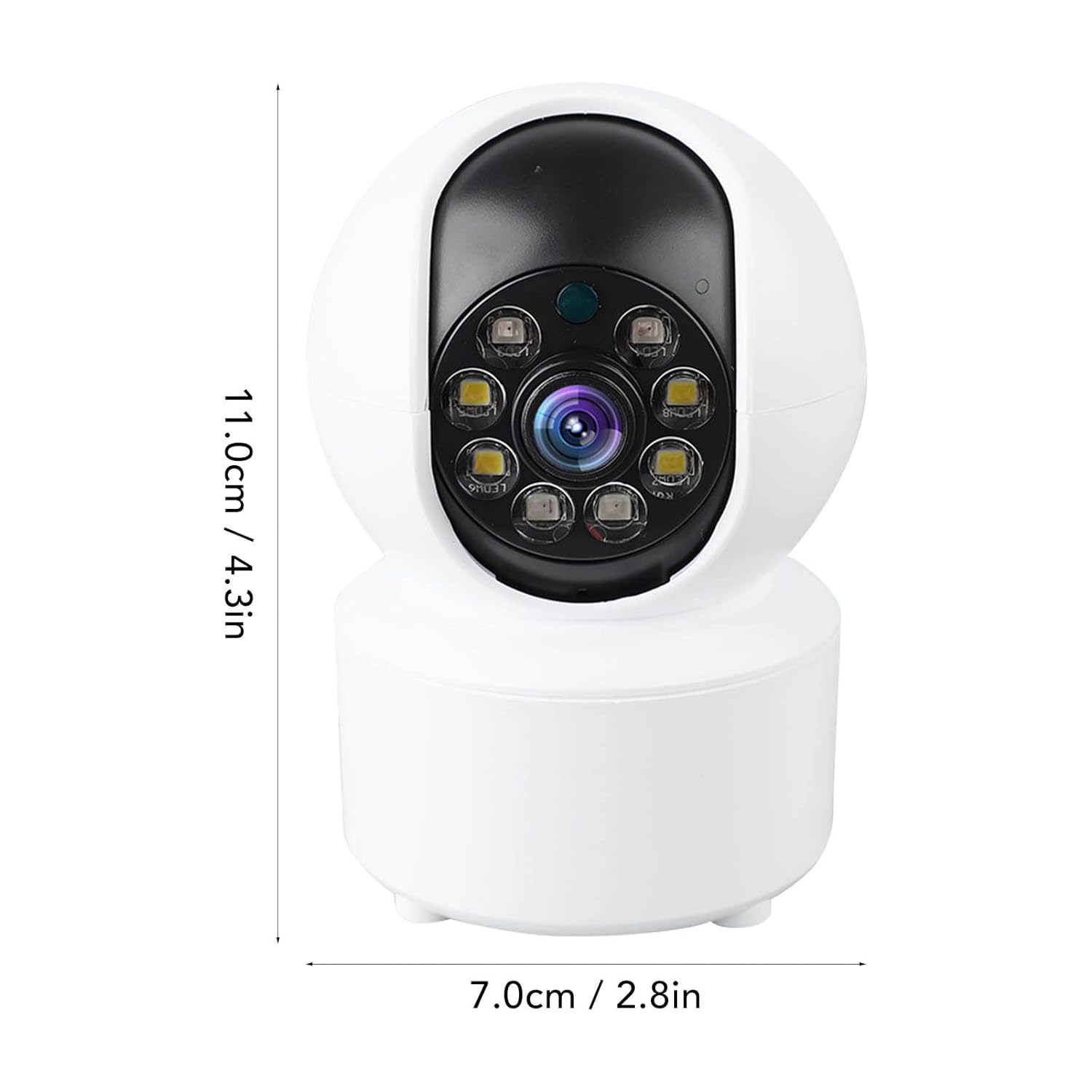 Smars HD V380 Night Vision Wi-Fi SMART CAMERA 360 Degree Panoramic Auto ...