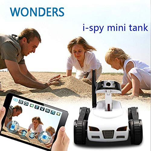 Smars® I-Mini Tank Wi-Fi Enabled HD Camera APP Controlled Robot Car RC ...