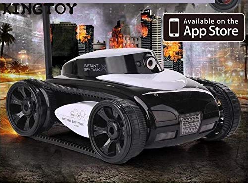 Smars® I-Mini Tank Wi-Fi Enabled HD Camera APP Controlled Robot Car RC ...