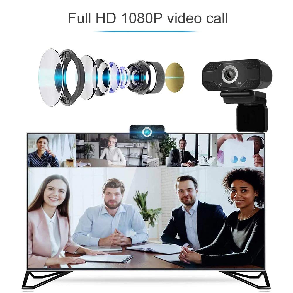 Smars® Ultra HD Web Camera with Microphone 1920x1080P Full HD Hisilicon ...