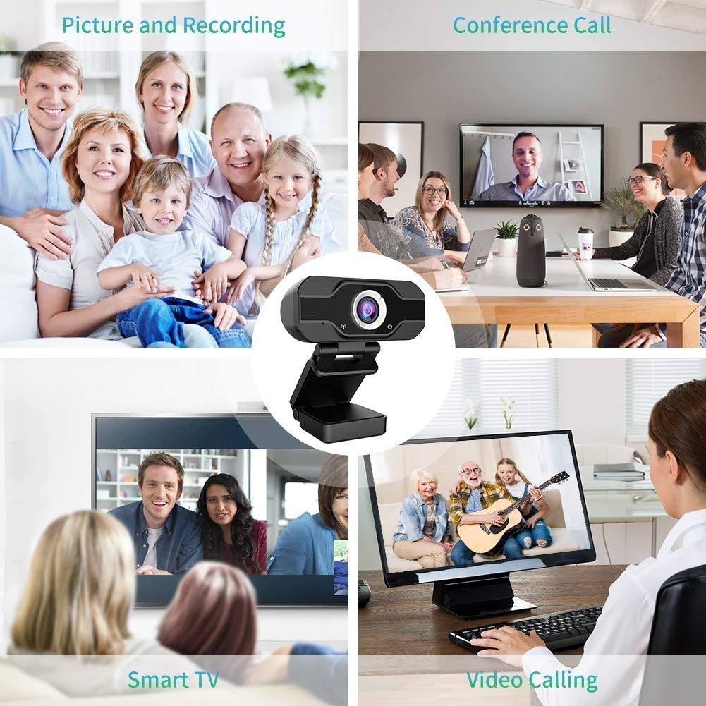Smars® Ultra HD Web Camera with Microphone 1920x1080P Full HD Hisilicon ...