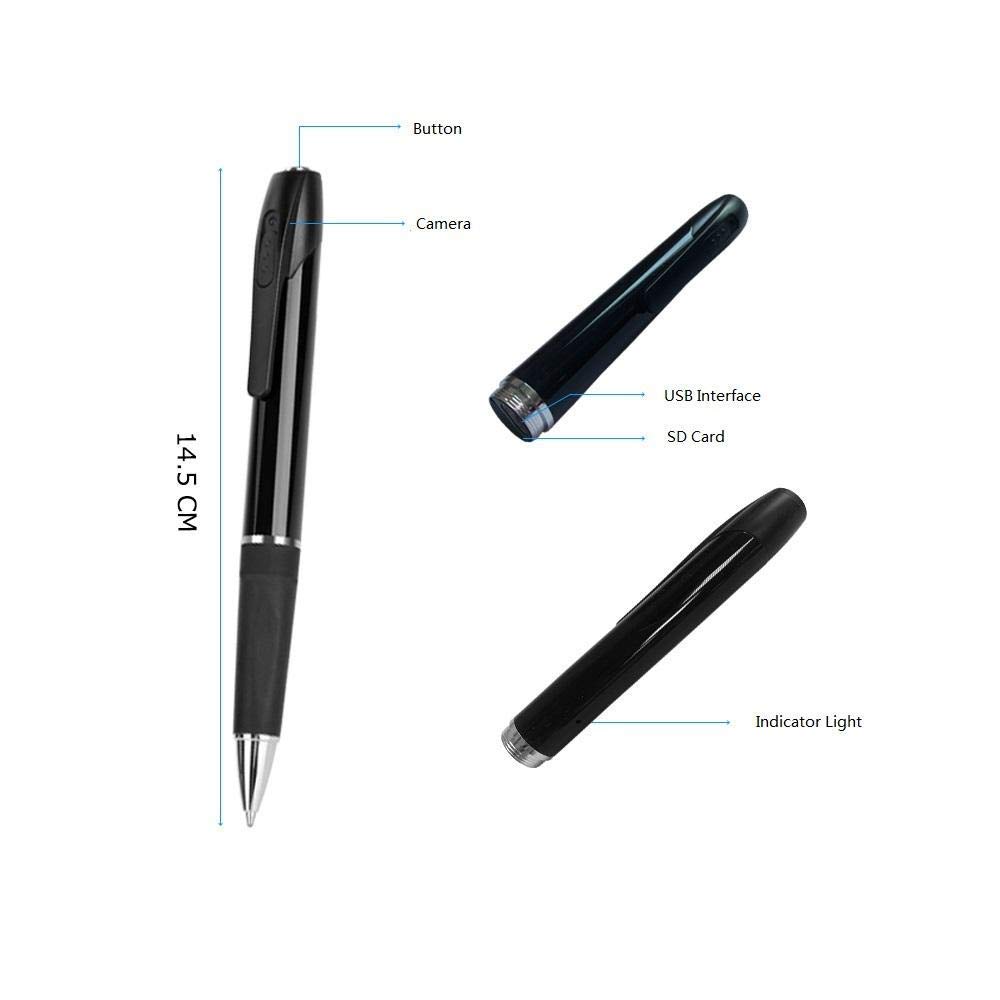 Smars® V8 HD 1080P Portable Mini Pen Camera with Audio & Video ...
