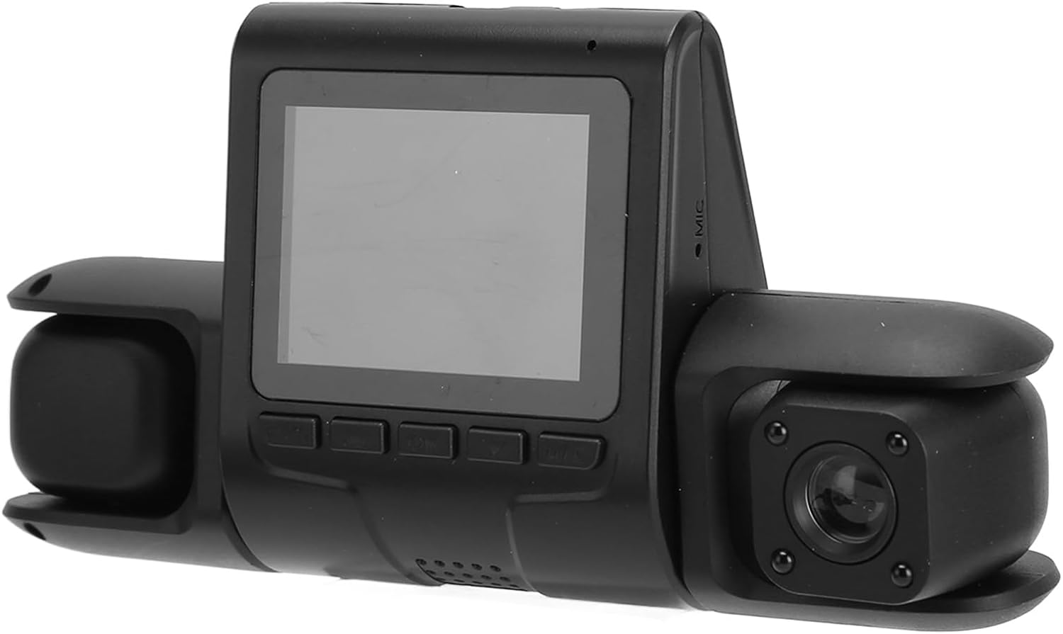 Smars 2" Screen Time Synchronization 3 Lens HD Night Monitoring Dash ...